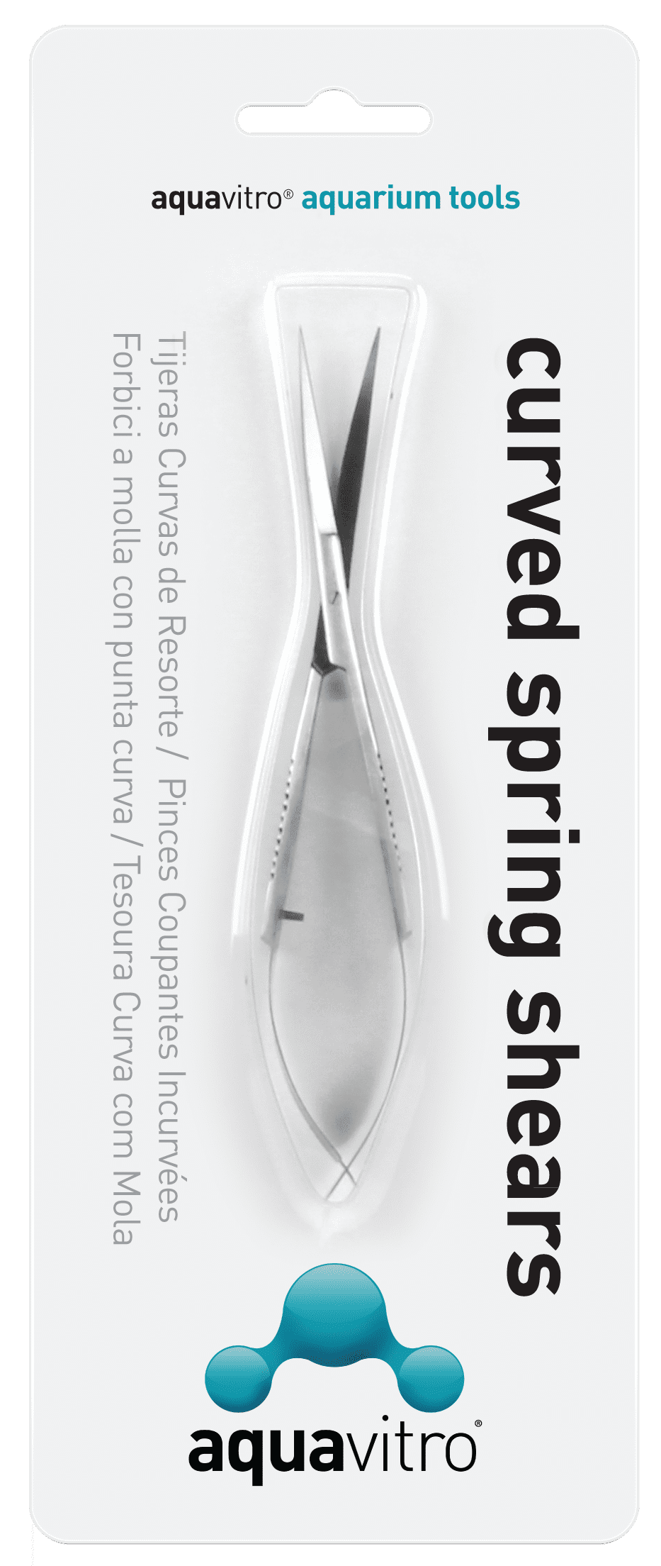Aquavitro Curved Spring Shears ⋆ Bobby G's Pro Aquarium